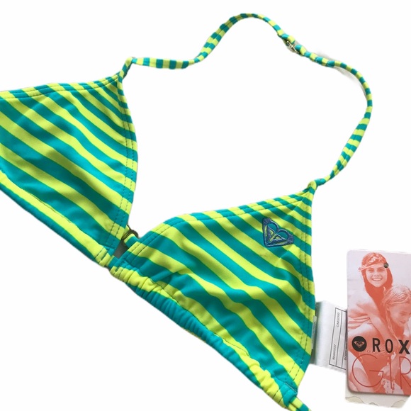 Roxy | Swim | Nwt Roxy Girls Bikini Top Size 4 | Poshmark